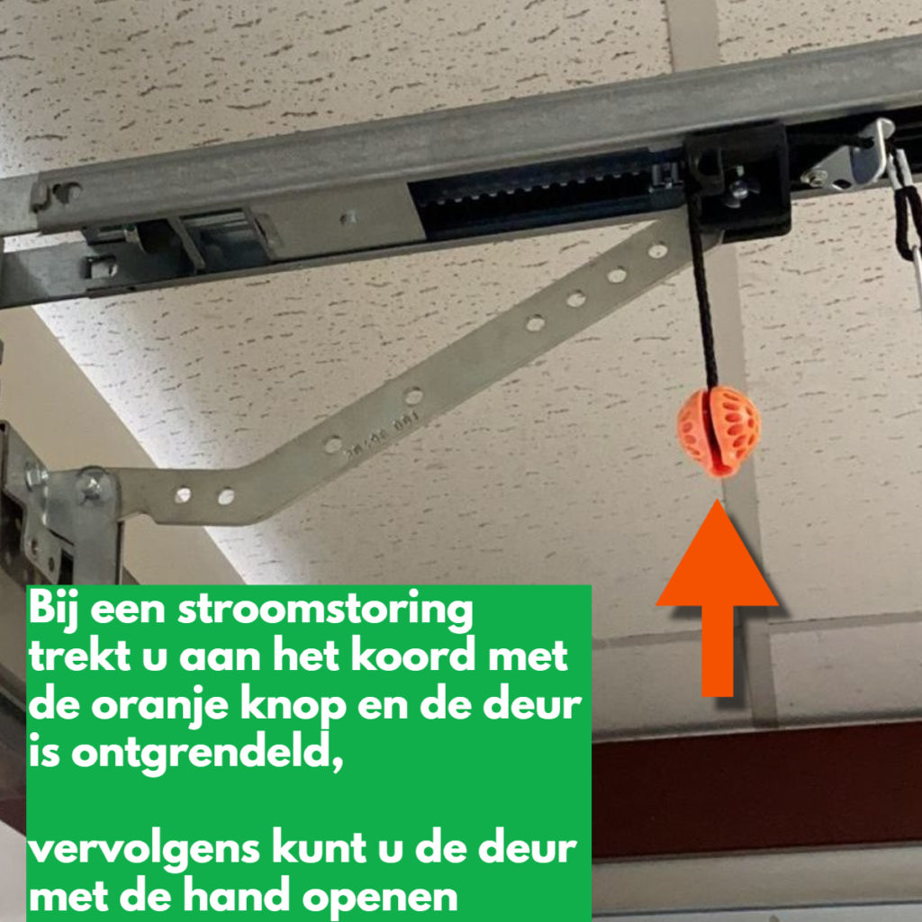 Bestaande garagedeur elektrisch maken - Ton Smit Garage- en Bedrijfsdeuren