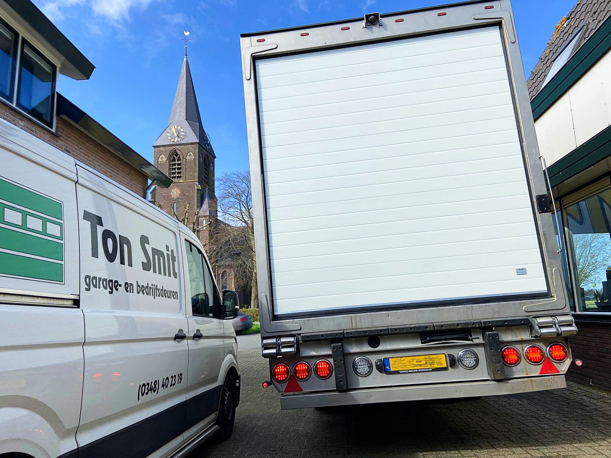 Roldeur vrachtwagen - Ton Smit Garage- en Bedrijfsdeuren